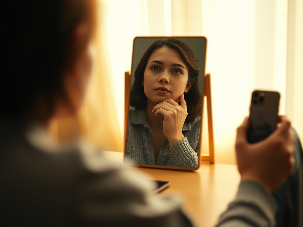 From Phone to Mirror: Discover Yourself – Making of a Minimalist